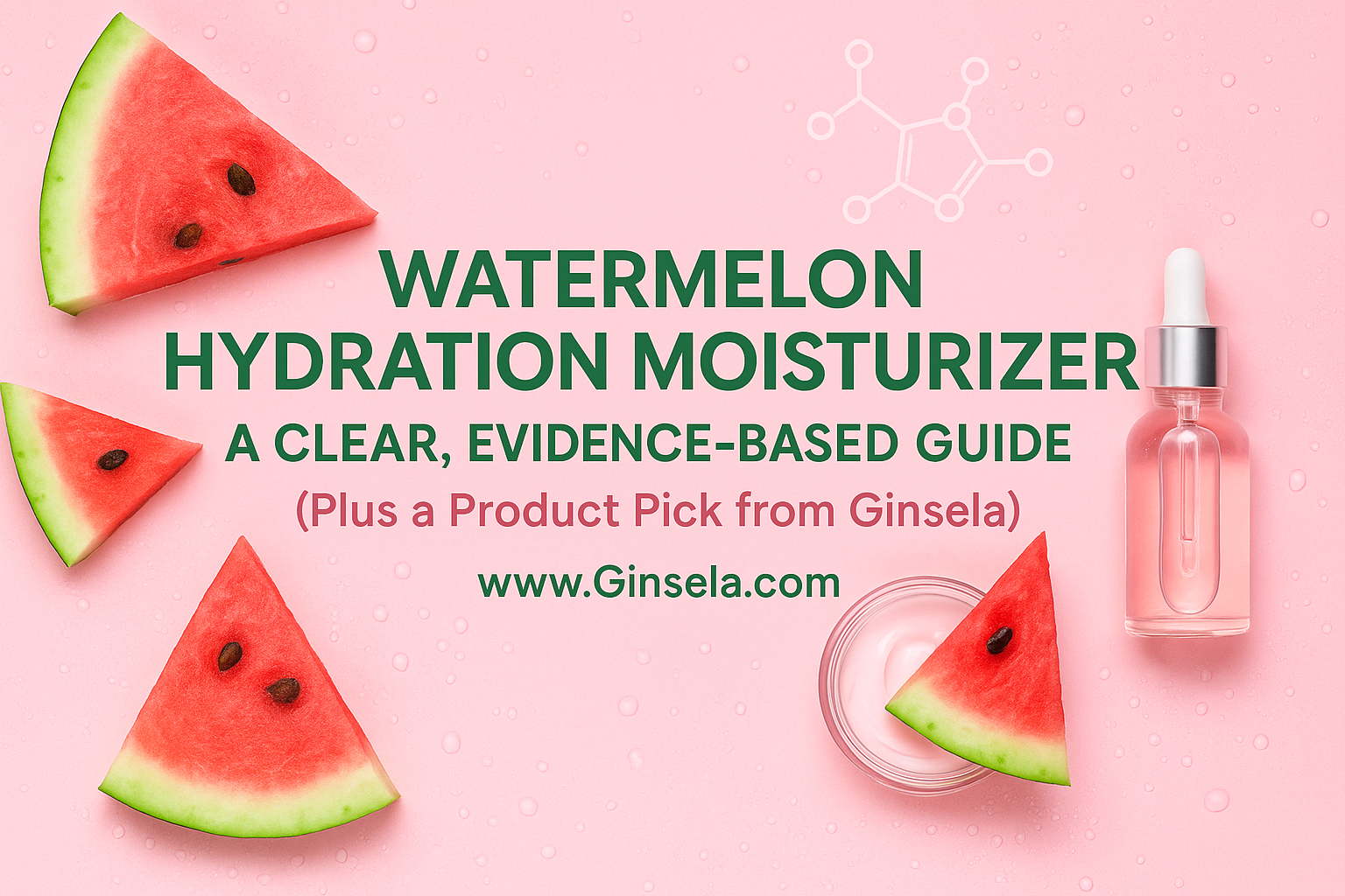 Watermelon Hydration Moisturizer: What Works & How to Use – Ginsela